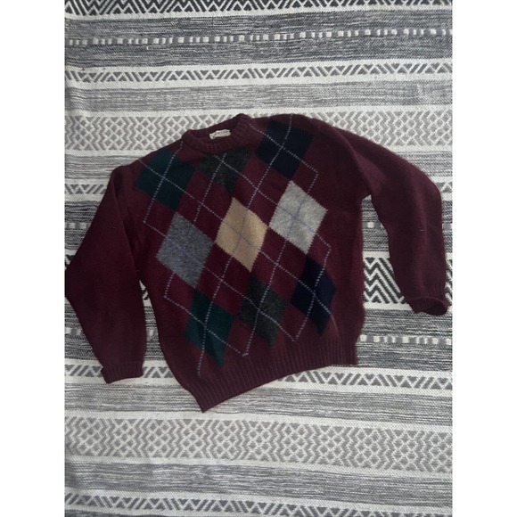 THE MOORS | Sweaters | Vtg The Moors 0 Scotish Shetland Wool Argyle ...